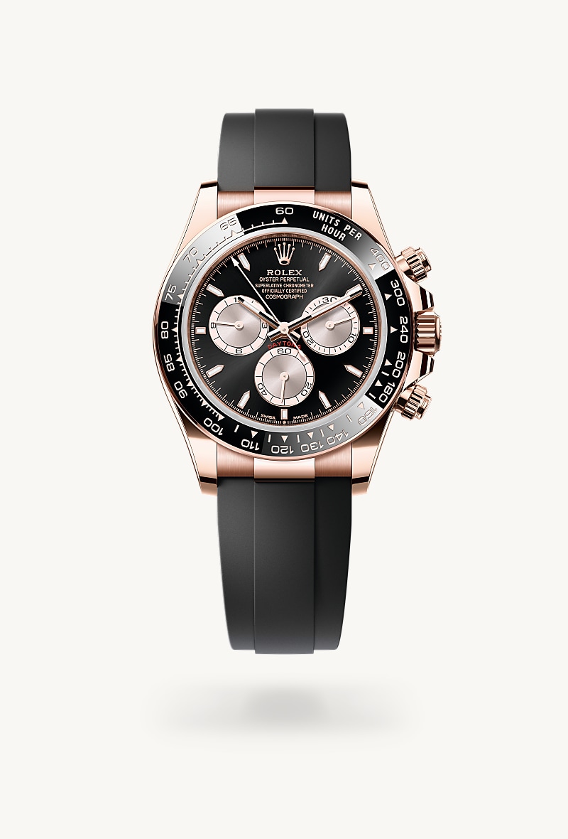 Rolex Cosmograph Daytona in 18 ct Everose gold, M126515LN-0002